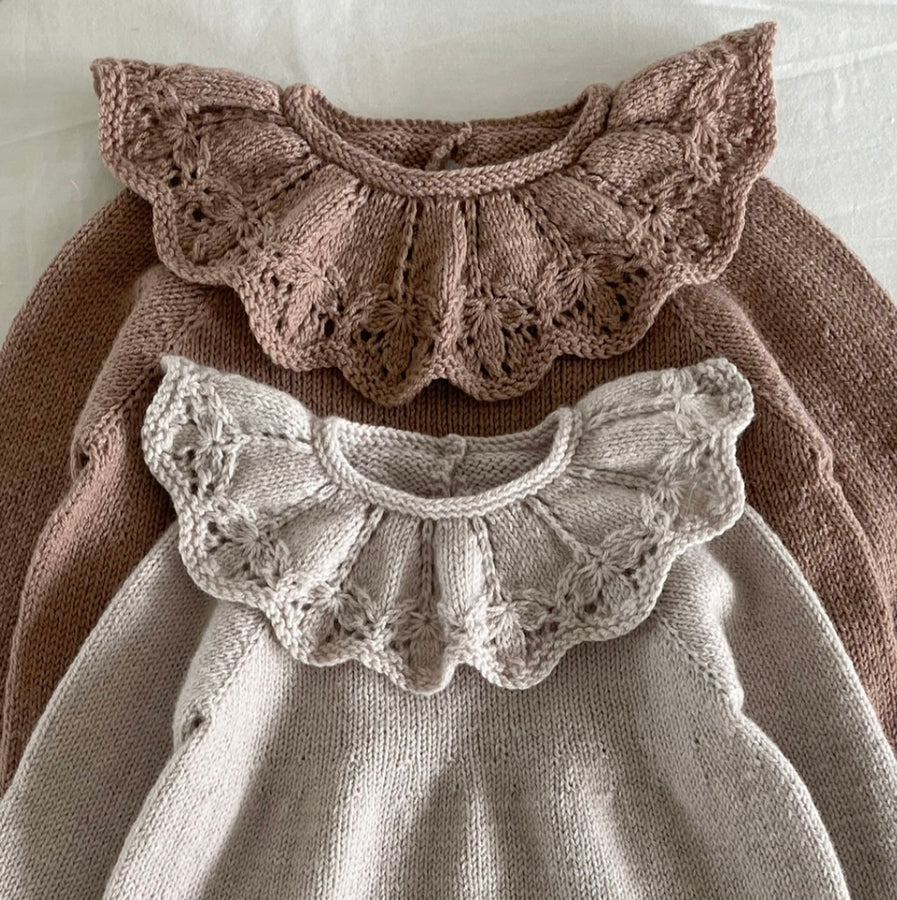 Erantis Lace Romper - Knitting for Sif