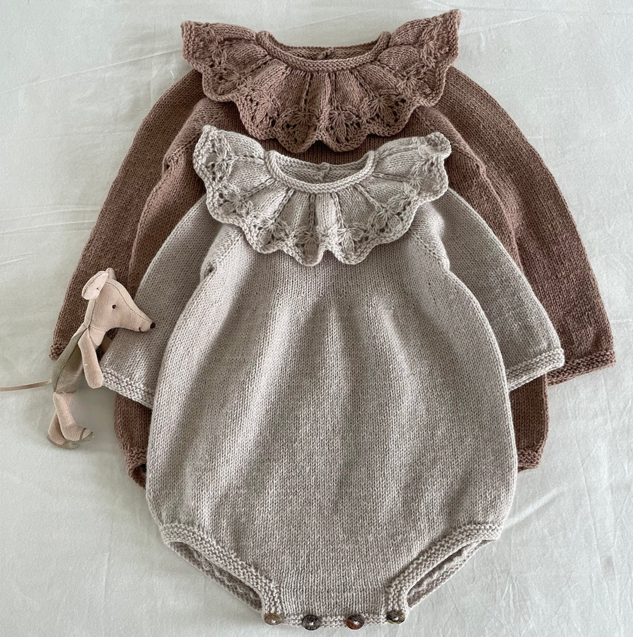 Erantis Lace Romper - Knitting for Sif